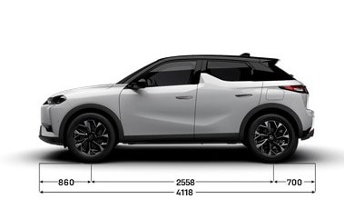 DS 3 Especificaciones | Dimensiones | DS Automobiles ES